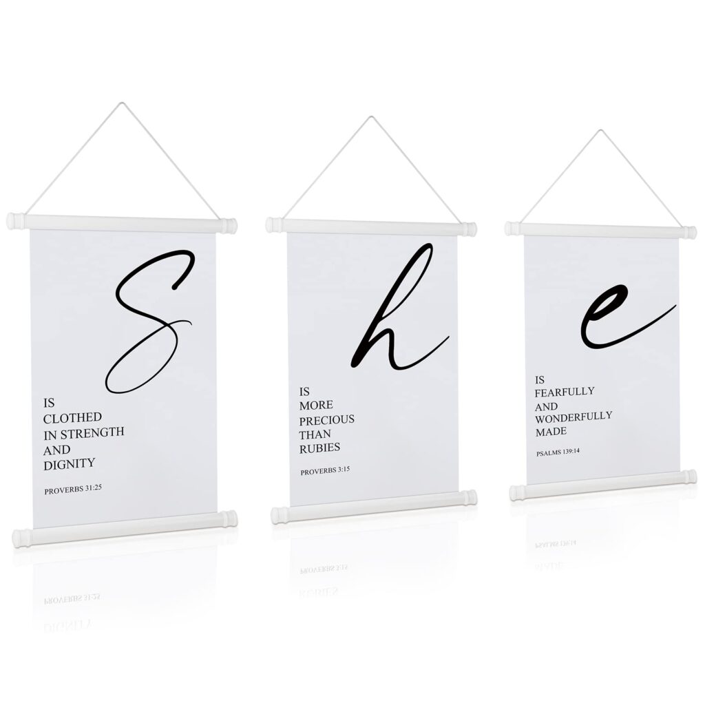 Wall Art Featuring Bible Verses Or Inspirational Quotes Uplift Your